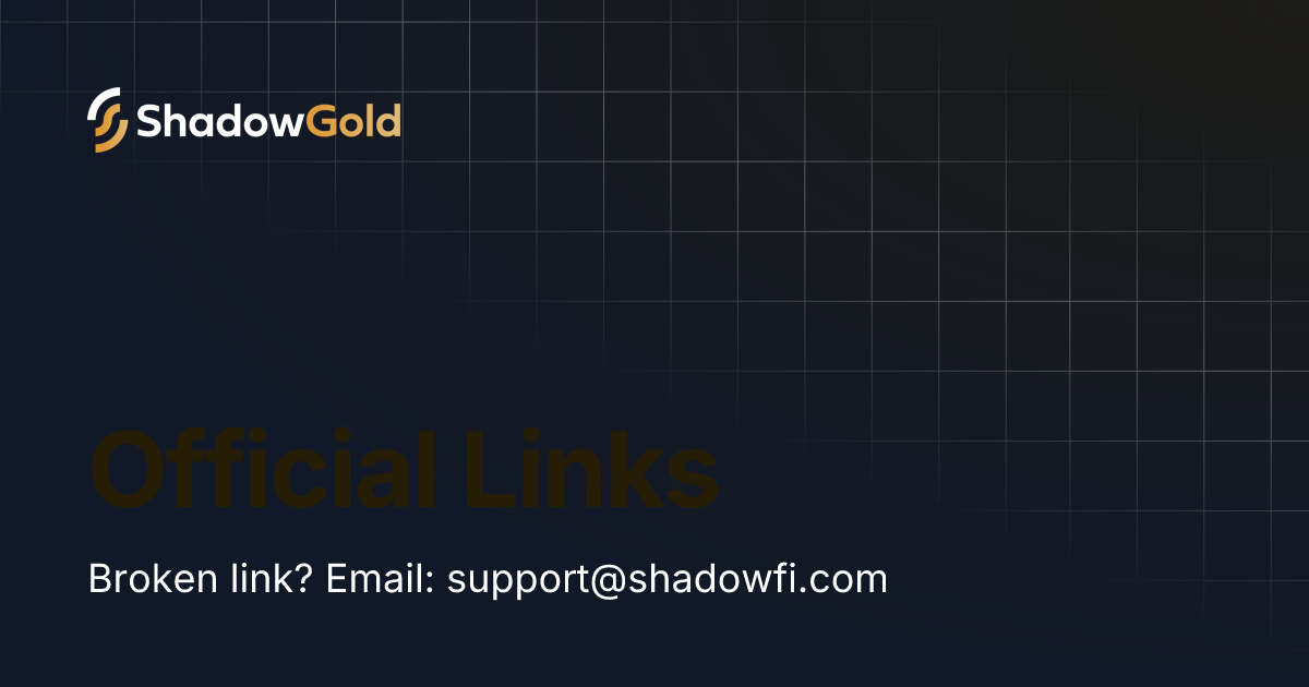 Official Links | ShadowGold